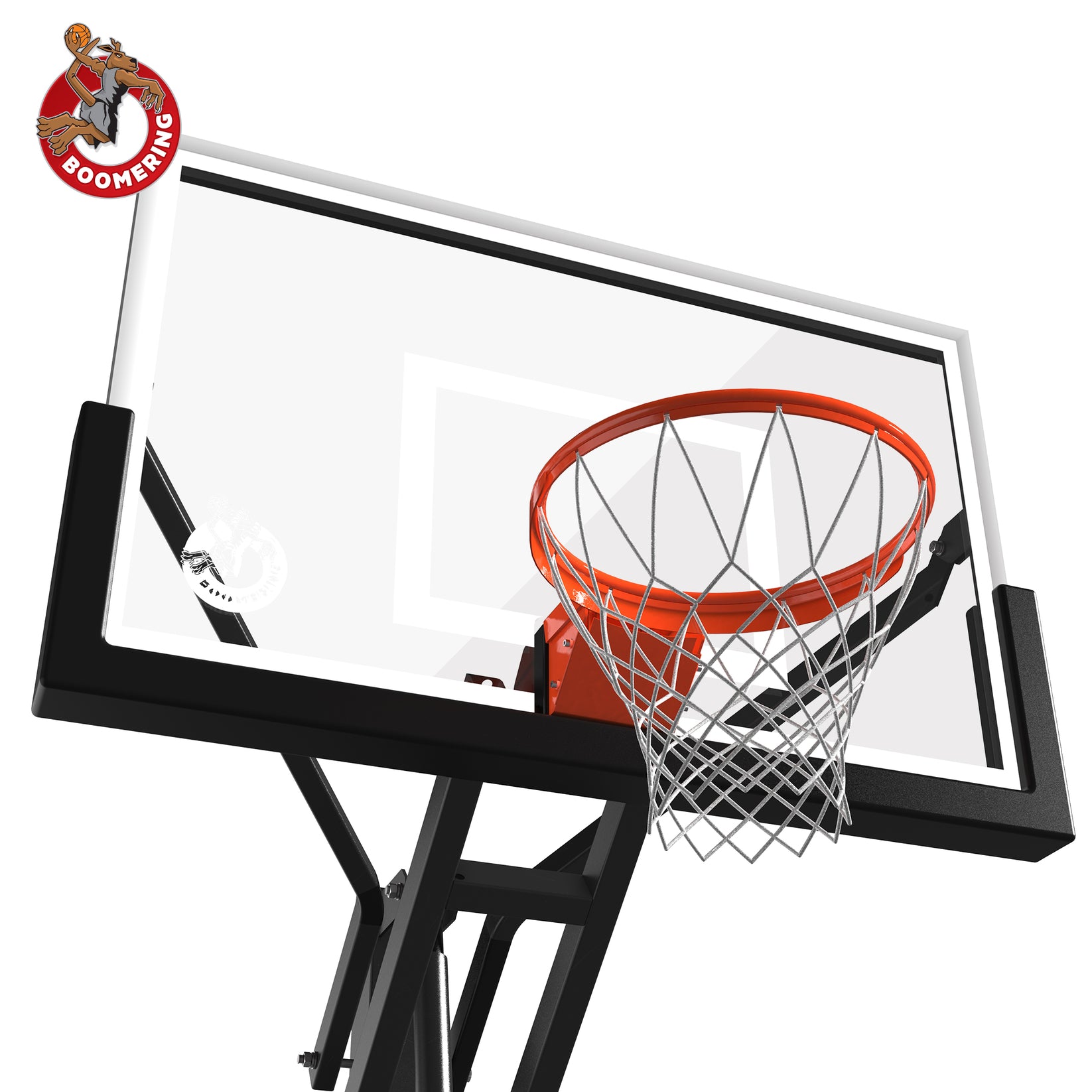 Boomer 54" - Home Basketball Hoop Post (In Ground, Front Wind) – Boomering