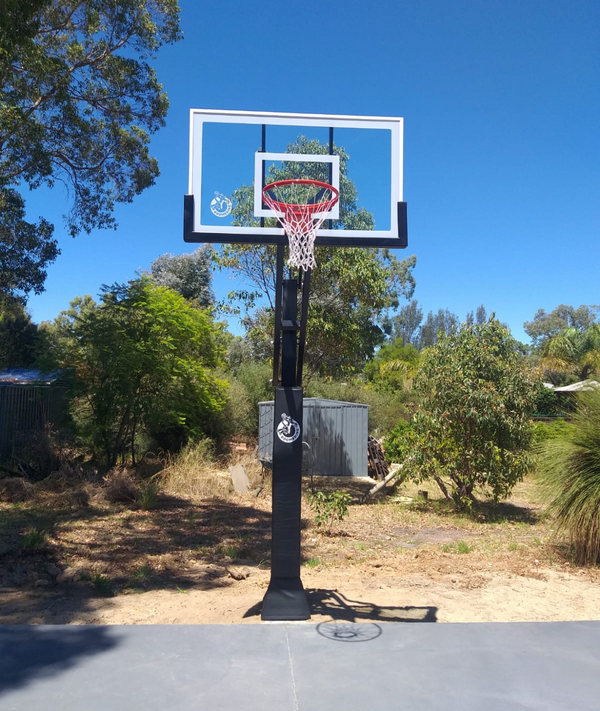 The Senator 60" - Home Basketball Hoop Post (In Ground) – Boomering
